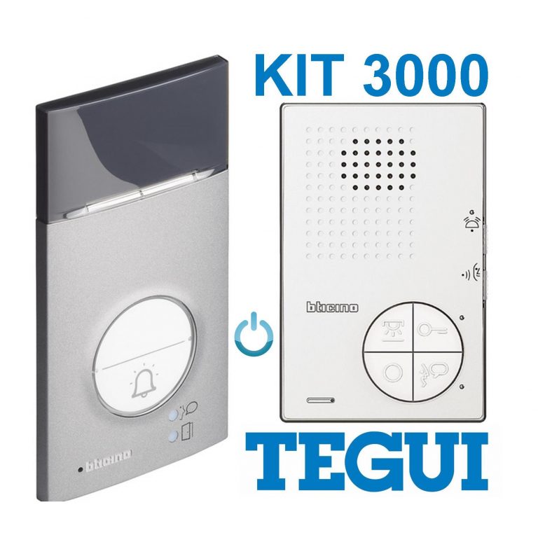Linea 3000 de Tegui Legrand con placas y frentes de calle exteriores ...